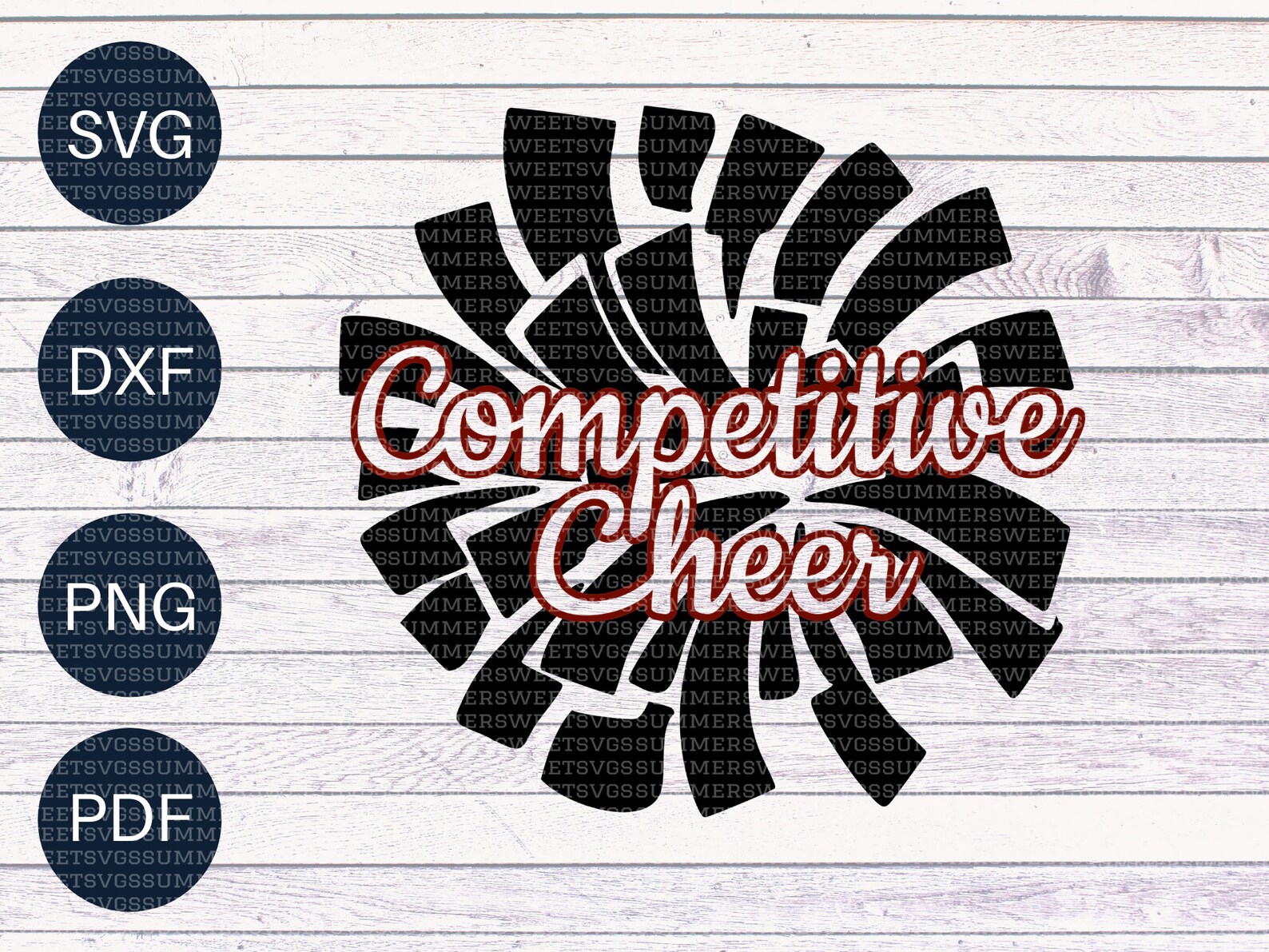 Competitive Cheer Svg Cheer Svg Competition Cheerleading - Etsy Denmark