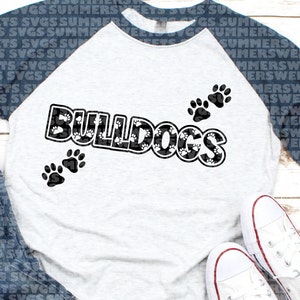 Bulldogs SVG, Paw Print SVG, Bulldogs, Elementary School Monogram Svg ...