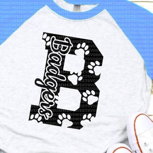 Badgers SVG, Cheer Svg, Varsity Letter Svg, Png, Dxf, Eps, Cricut Cut ...