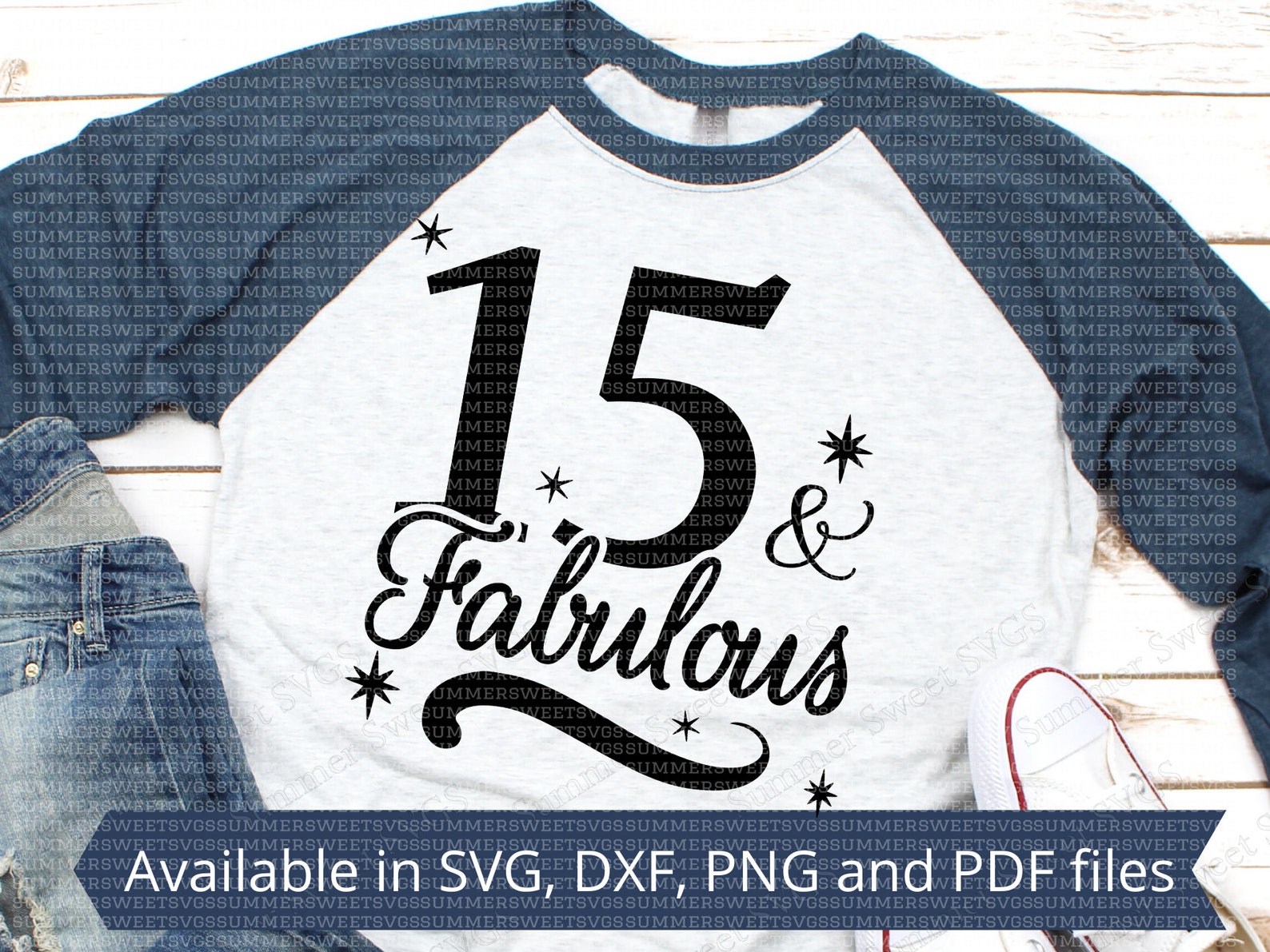 15th Birthday SVG 15 Years Old Girls Birthday Svg Happy - Etsy