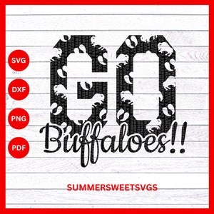 Go Buffaloes SVG School Spiritcheerleader Svg Sublimation - Etsy