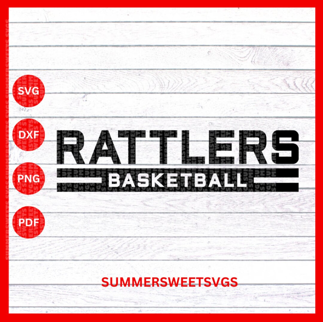 Rattlers Svg Basketball Svg Cheer Svg Team Spirit Boys - Etsy