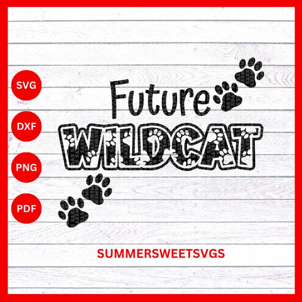 Wildcat Svg - Etsy