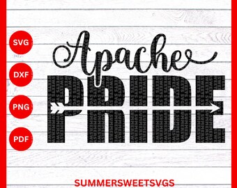Apache Pride SVG DXF PNG - Etsy
