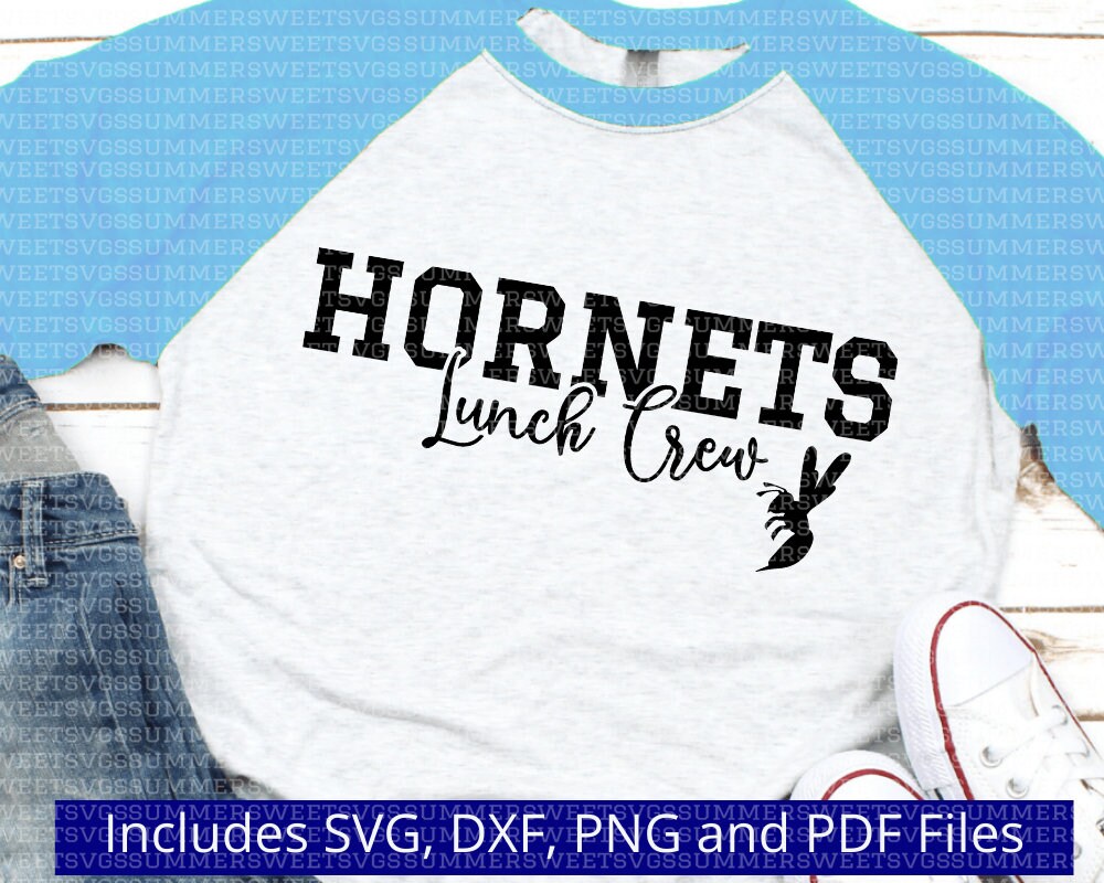 Hornets Cafeteria Crew SVG Lunch Crew Svg Lunchroom - Etsy