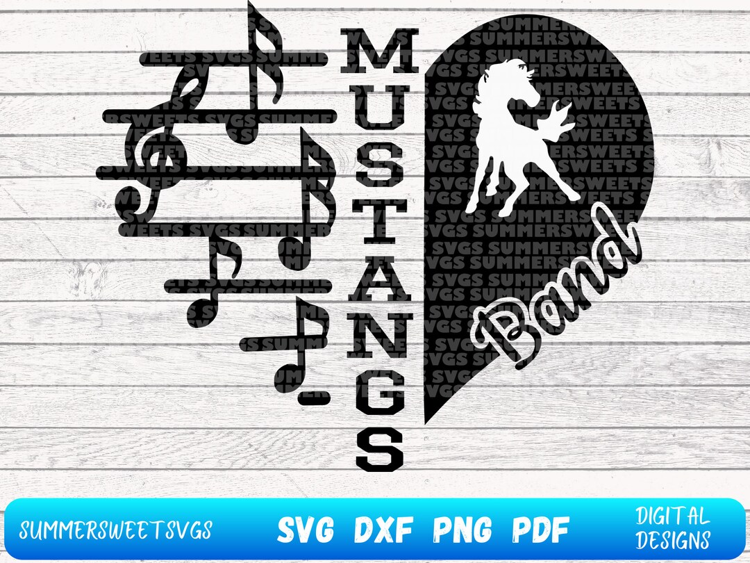 Marching Band Svg Music SVG Band Svgmusic Heart Design - Etsy