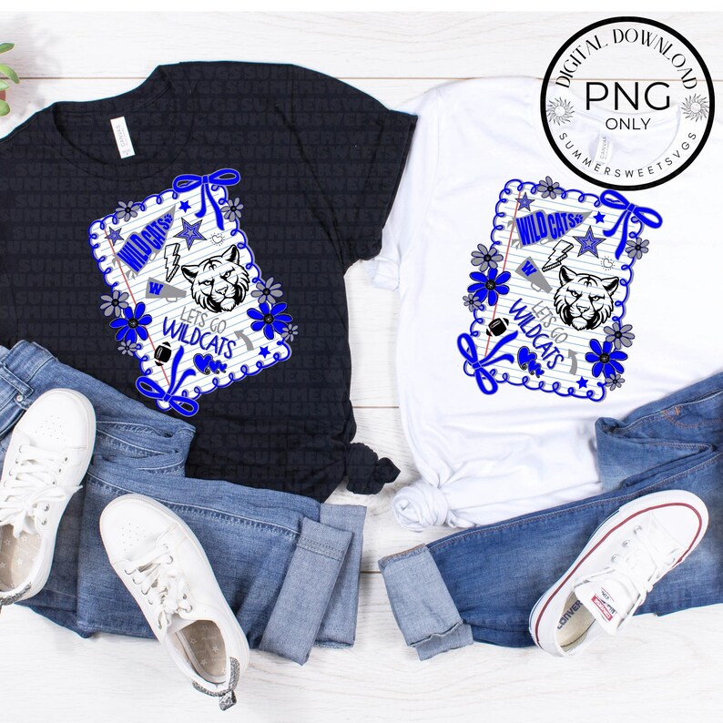 Wildcat School Spirit Png, Wildcat Png, Ready to Print Png, Wildcat ...