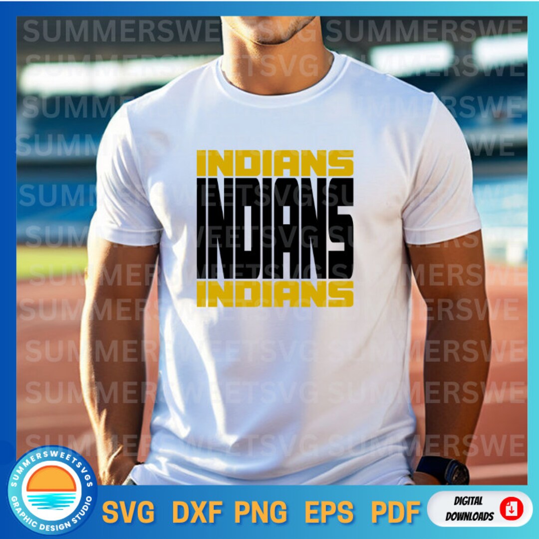 Indios svg, Indios png, Indios pdf, Indios Pride svg, Archivo de corte ...