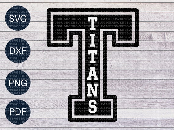 Titans Svg Cheer Design Svg Png Dxf Cricut Cut Files - Etsy