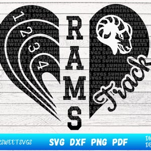 Track Svg Track and Field Svg Team Spirit Svg Track Design - Etsy