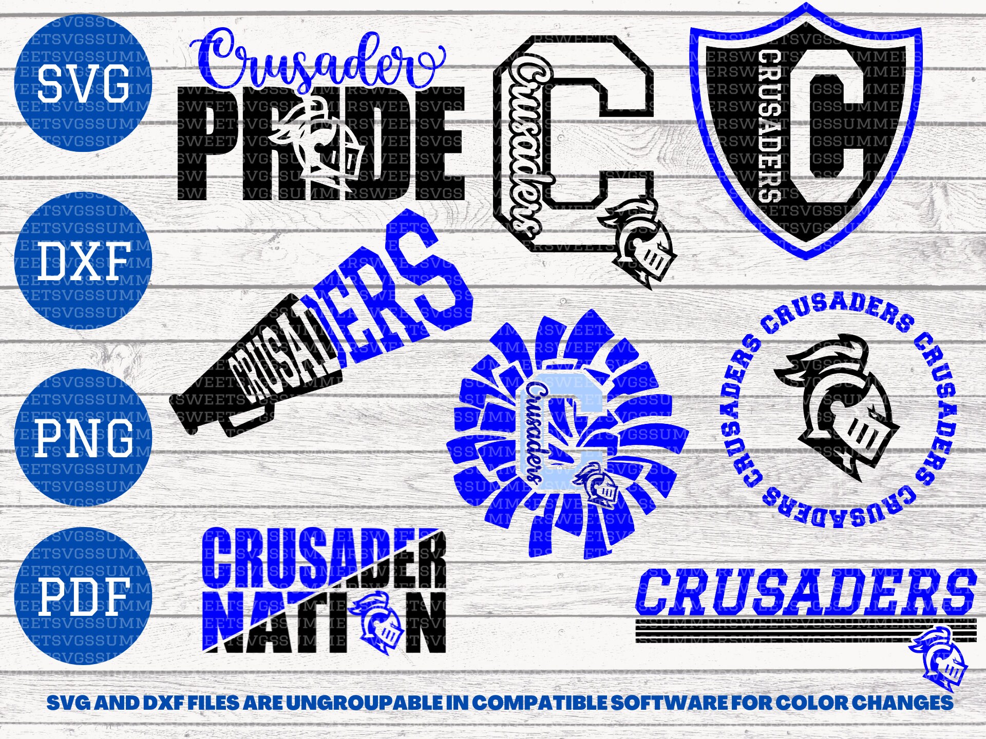 Crusaders Svg Bundle Crusader SVG Knight SVG Cheerleader - Etsy