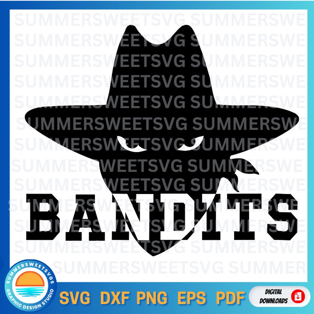 Bandits Svg, Cheer Mom Svg, Team Spirit, Eps Svg Png Dxf, Cricut Cut ...