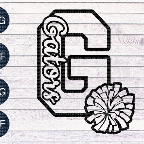 Gator Svg Dxf Png School Pride Letter G Design Gators Cricut - Etsy