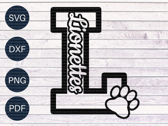 Lionettes Svg Cheer Monogram Dance Squad Cricut Cut Files - Etsy
