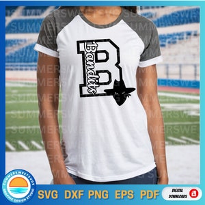 Bandits Svg, Cheer SVG, Bandits School Pride, School Spirit Svg, Tshirt ...