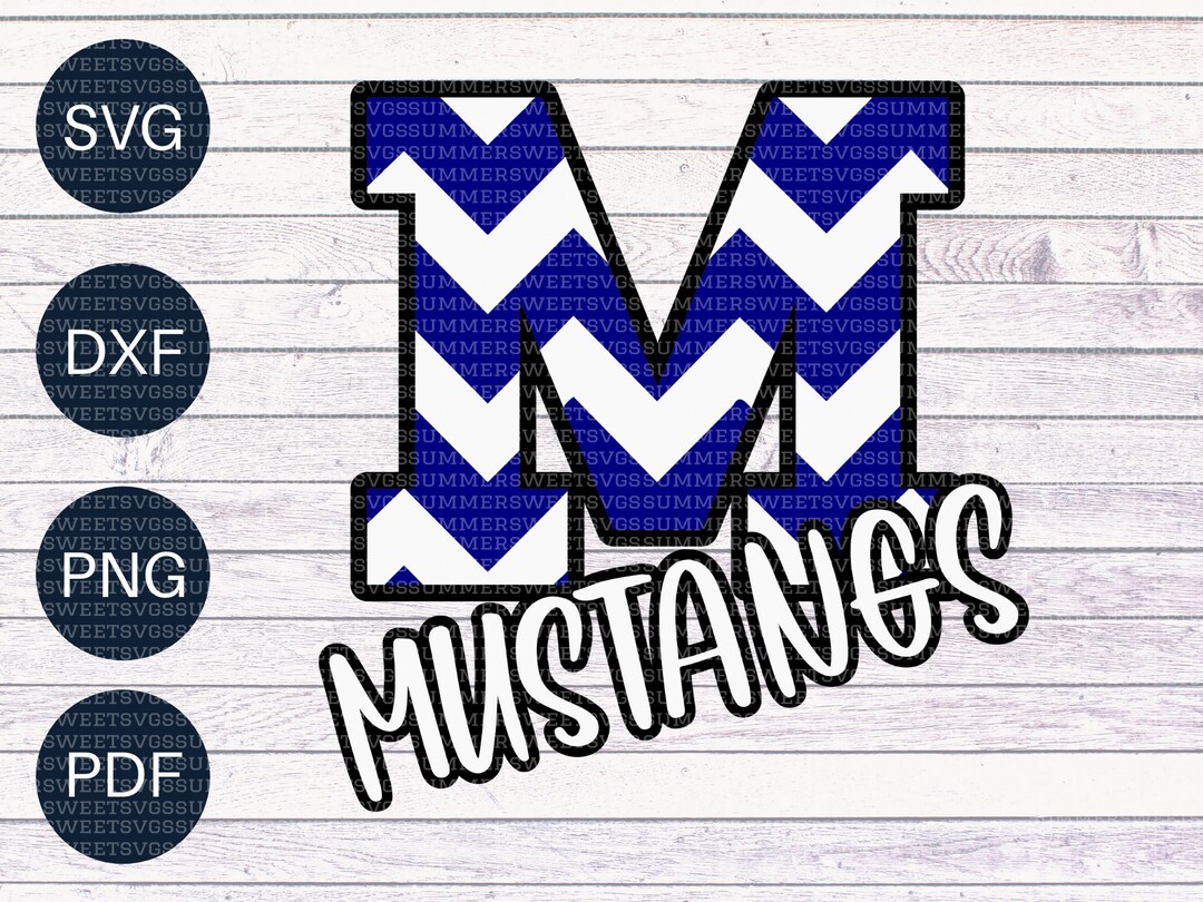 Mustangs SVG Cheer Mom Svg Team Spirit Cricut Cut Files - Etsy