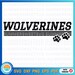 Wolverine Svg, Wolverines School Shirt Svg, School Spirit Design, Sport ...