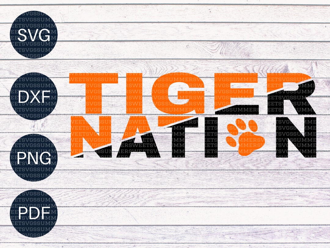 Cheerleader Svg School Pride Svg Cheer Svg Tigers Team - Etsy