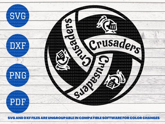 Crusaders Svg Cheer Mom Svg Team Spirit Ball Design Svg - Etsy