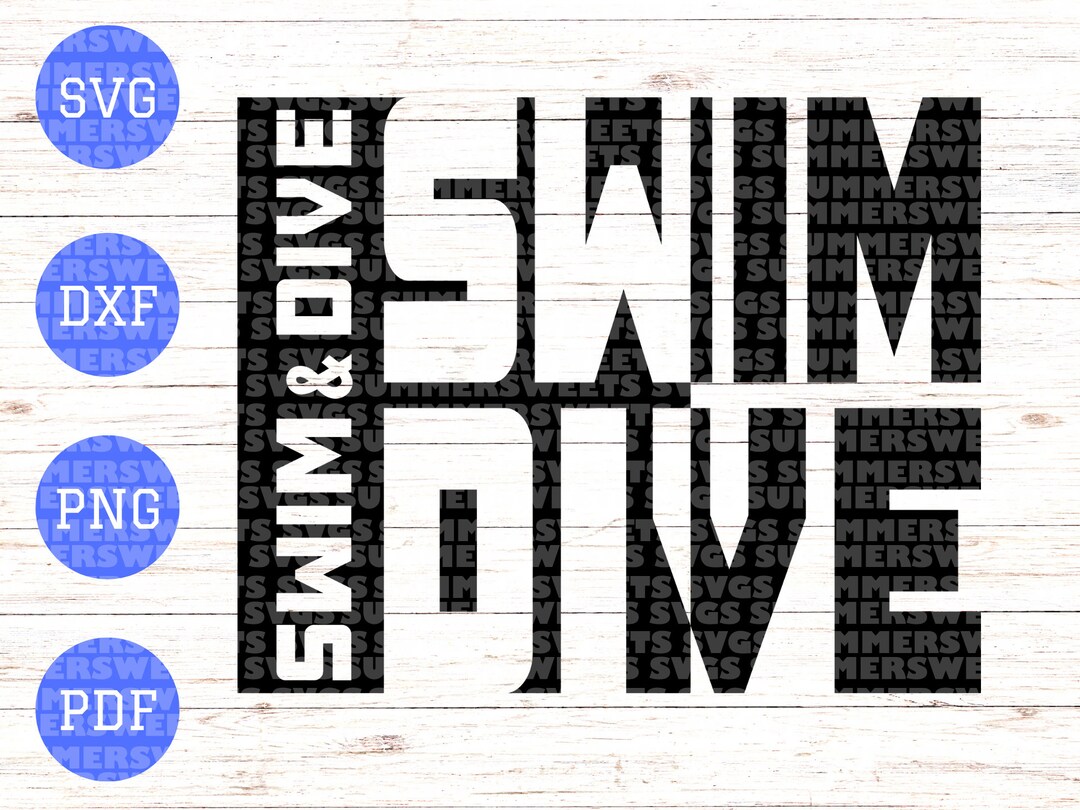 Swim Svg Dive Svg Swimming Swim Tshirt Svg Dive Team Svg - Etsy