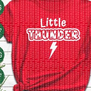 Thunder SVG, Lightning Bolt SVG, Little Thunder, Elementary School ...