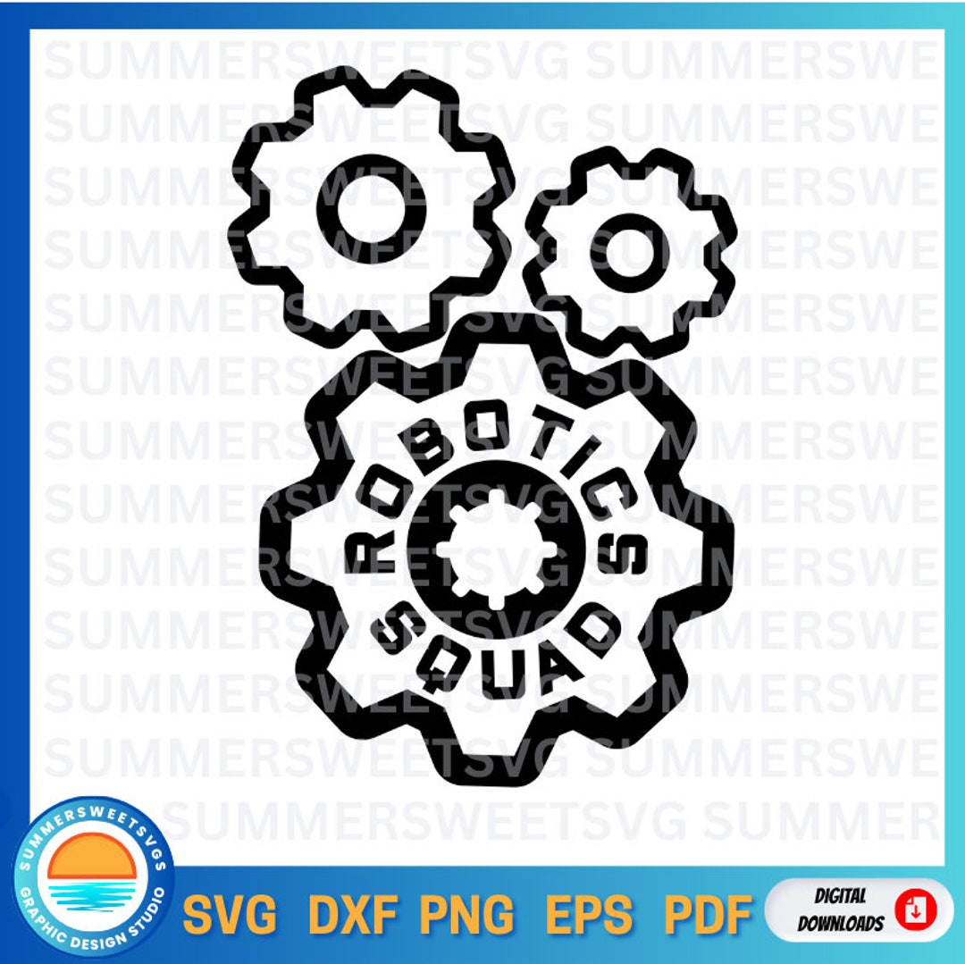ROBOTICS SVG, Robotics Team, Robotics Squad Shirt Svg, Robotics Club ...