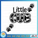 Tiger SVG, Paw Print SVG, Little Tiger, Elementary School Monogram Svg ...