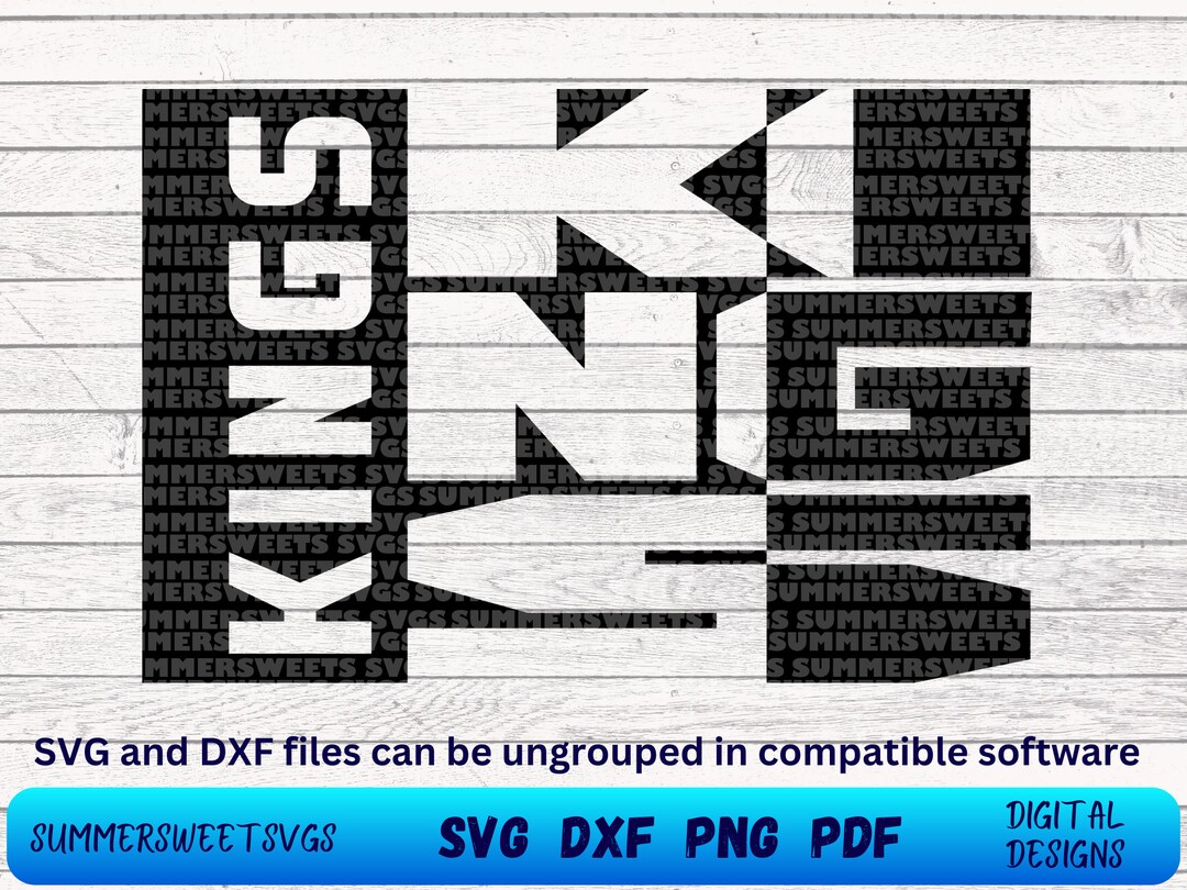 Kings svg Kings png orgullo escolar svg cheer svg espíritu - Etsy México