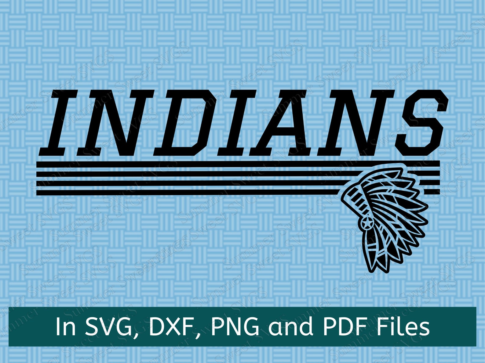 Indians Svg School Pride School Spirit Monogram Svg Boys - Etsy