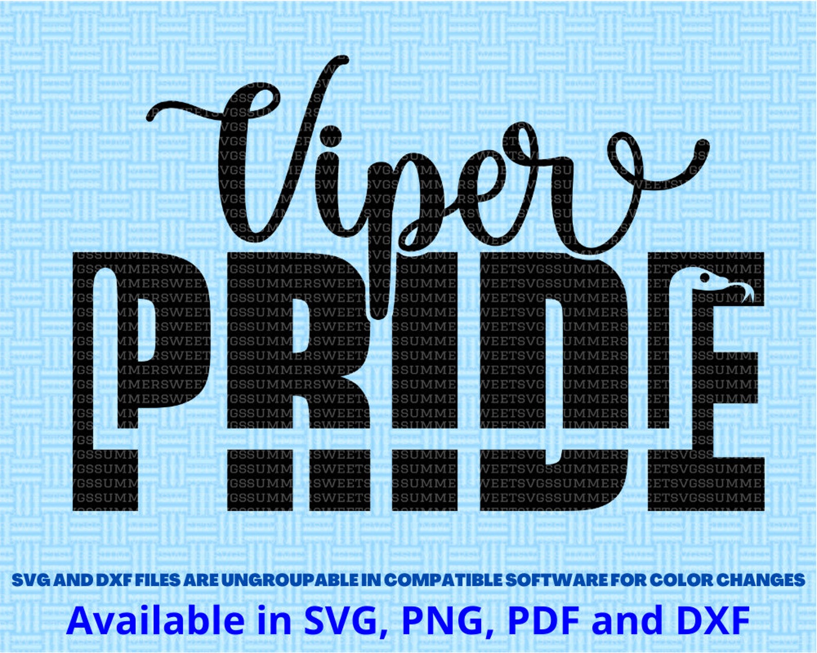 Viper Pride SVG Vipers Svg Team Spirit Svg Pride Shirt Svg - Etsy