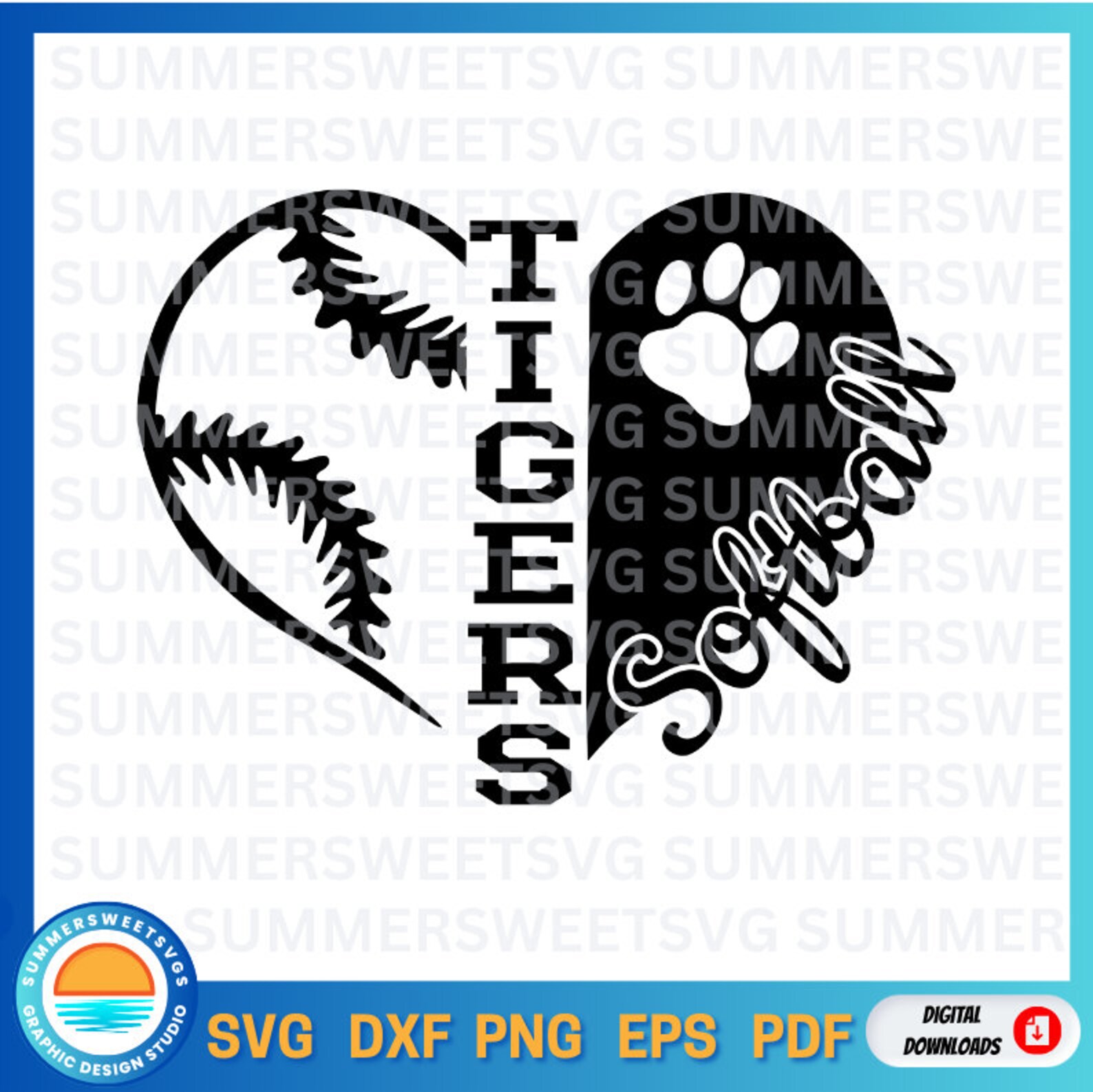 Softball Svg Dxf Png Sublimation Printable Design Bulldogs Svg Cheer ...