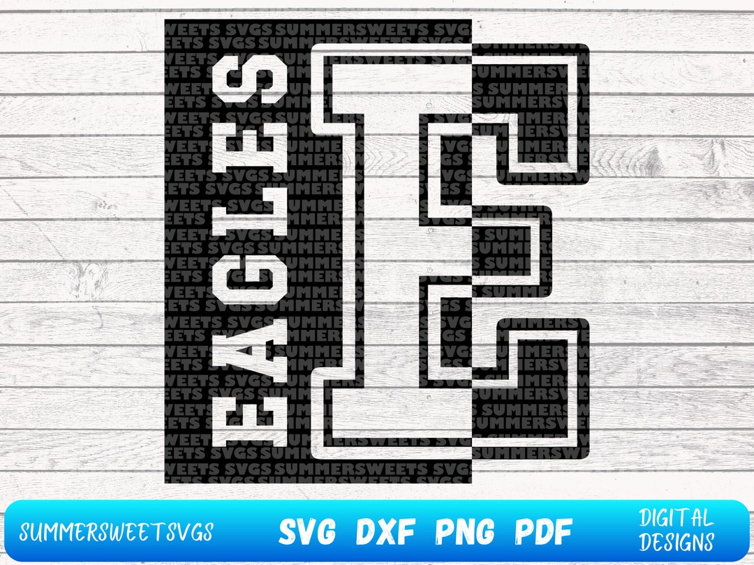 Eagles Svg Eagles Letter E Svg Shirt Design sublimation - Etsy
