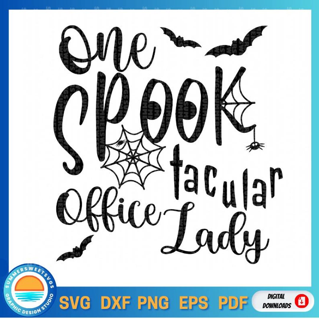 Halloween Svg, Office Lady SVG, Receptionist SVG, Secretary Svg, School ...