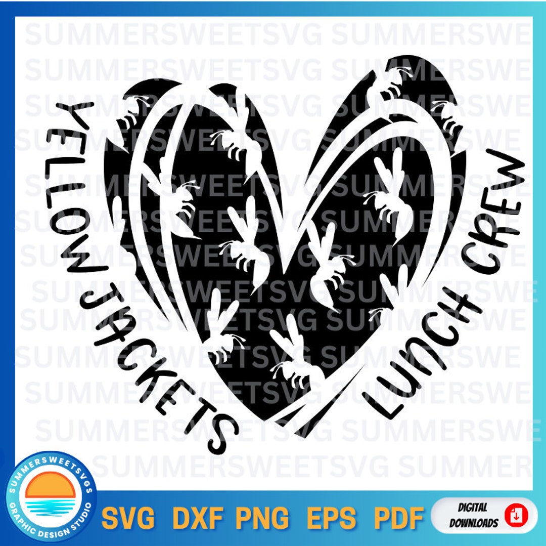 Jackets Cafeteria Crew SVG, Lunch Crew Svg, Lunchroom, Cafeteria, Lunch ...