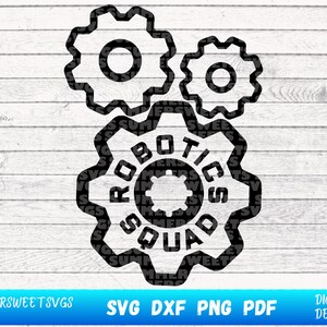 ROBOTICS SVG, Robotics Team, Robotics Squad Shirt Svg, Robotics Club ...