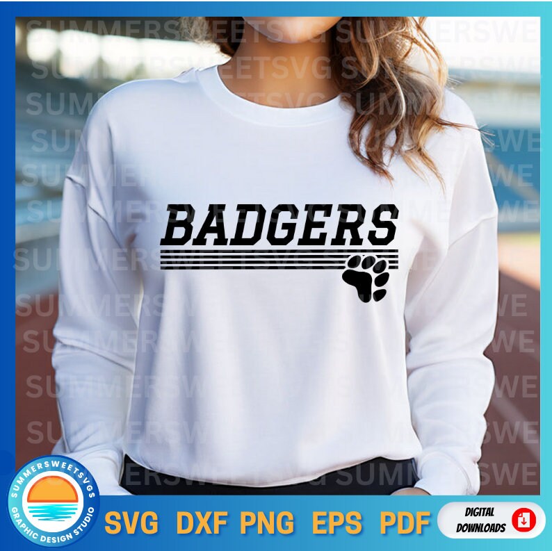 Badgers, School Pride Svg, Cheer Svg, Boys Svg, Homecoming Design, Svg ...