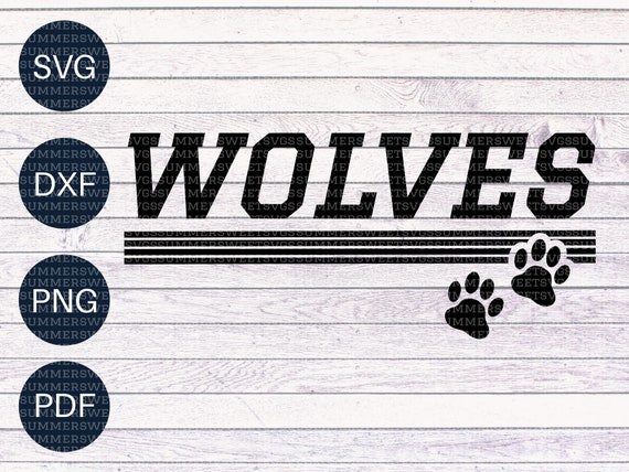 Wolves Svg Cheer Svg Cheerleader Monogram Svg Sublimation Png - Etsy