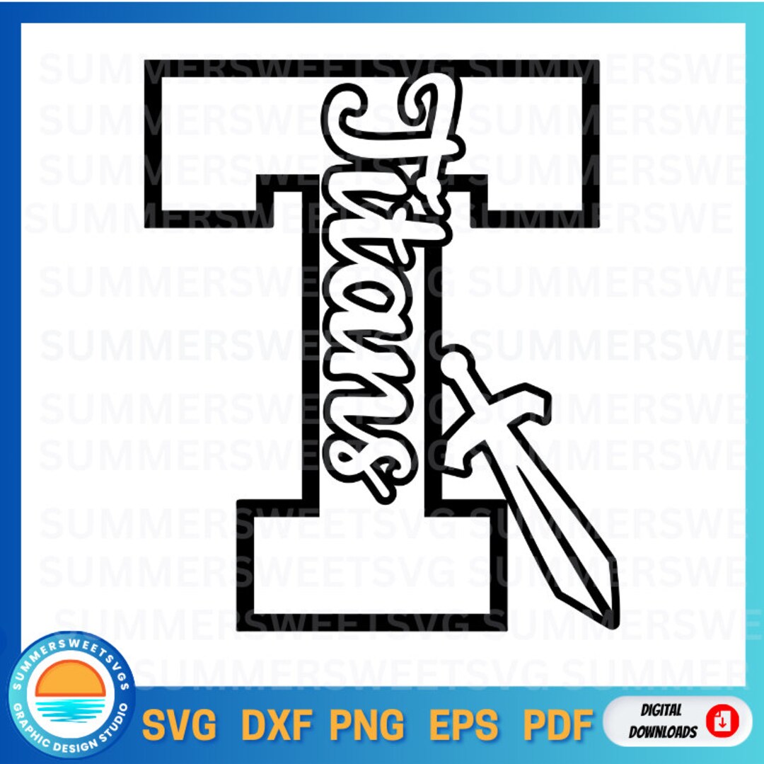 Titans Svg, Cheer, Student Pride Svg, Titan, School Spirit, Svg, Png ...