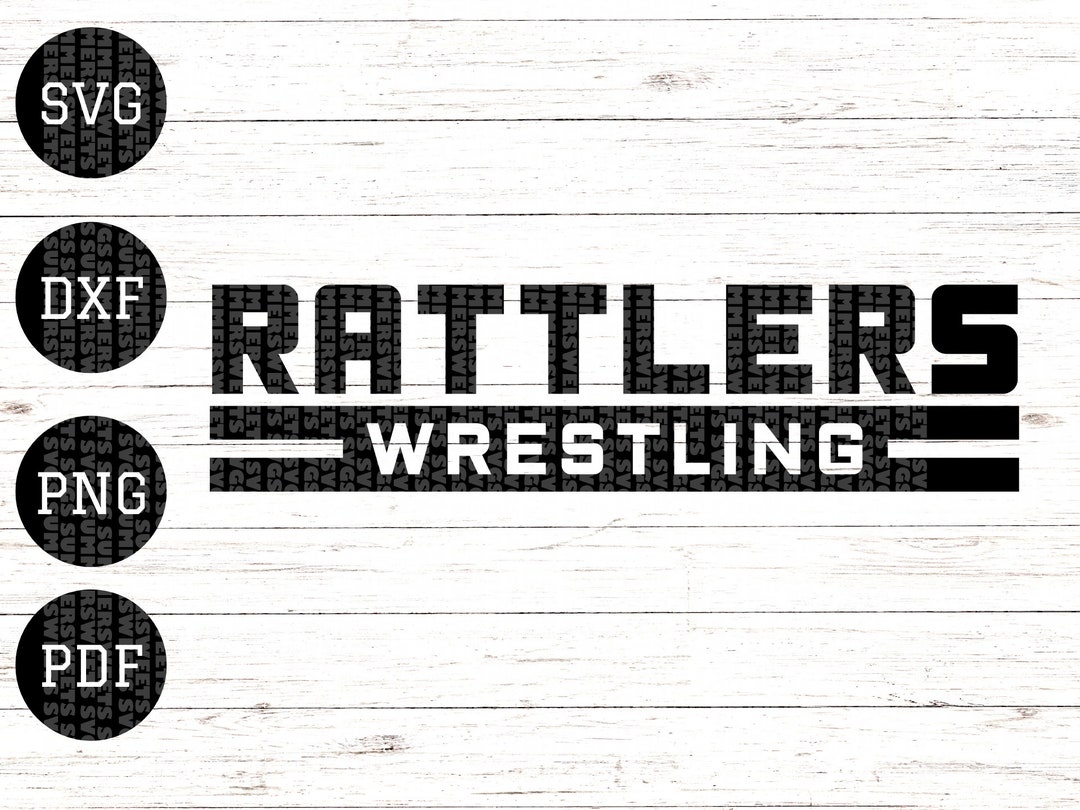 Rattlers Svg Wrestler Svg Wrestling Shirt Cut File Team - Etsy