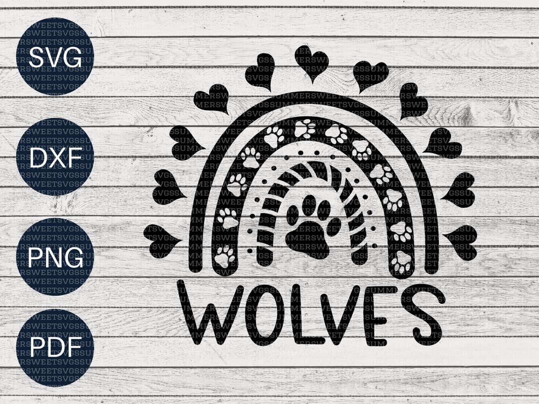 Wolves Svg Cheer Svg Elementary Svg Cheer Mom Team Spirit - Etsy