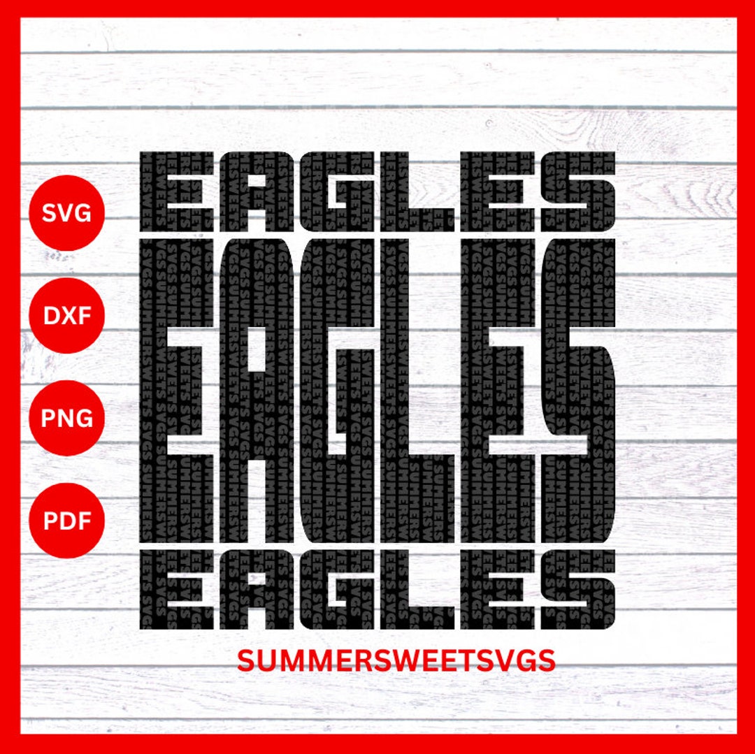 Eagles Svg, Eagles Png, Eagle Pdf, Eagles Pride Svg, Team Spirit Cut ...