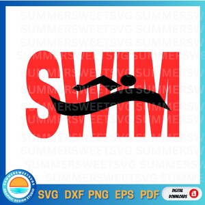 Swim Svg, Swimming Tshirt Svg, School Swim Team Svg, Boys or Girls ...