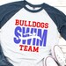 Swim Team Svg, Swim SVG, Bulldog Svg Swim Design Svg, Aquatic Sports ...