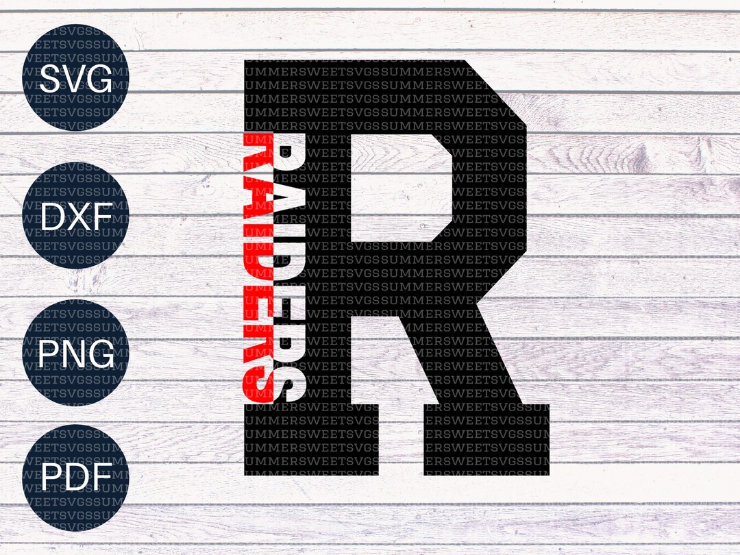 Raiders Svg Raider Svg Team Spirit Svg Cheer Svg Raiders - Etsy