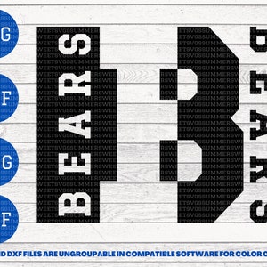 Bears Svg, Bear Svg, Bears Png, Bears Typography Svg, Svg, Png, Pdf ...