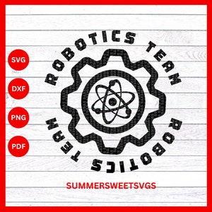 ROBOTICS SVG, Robotics Team, Robotics Squad Shirt Svg, Robotics Club ...