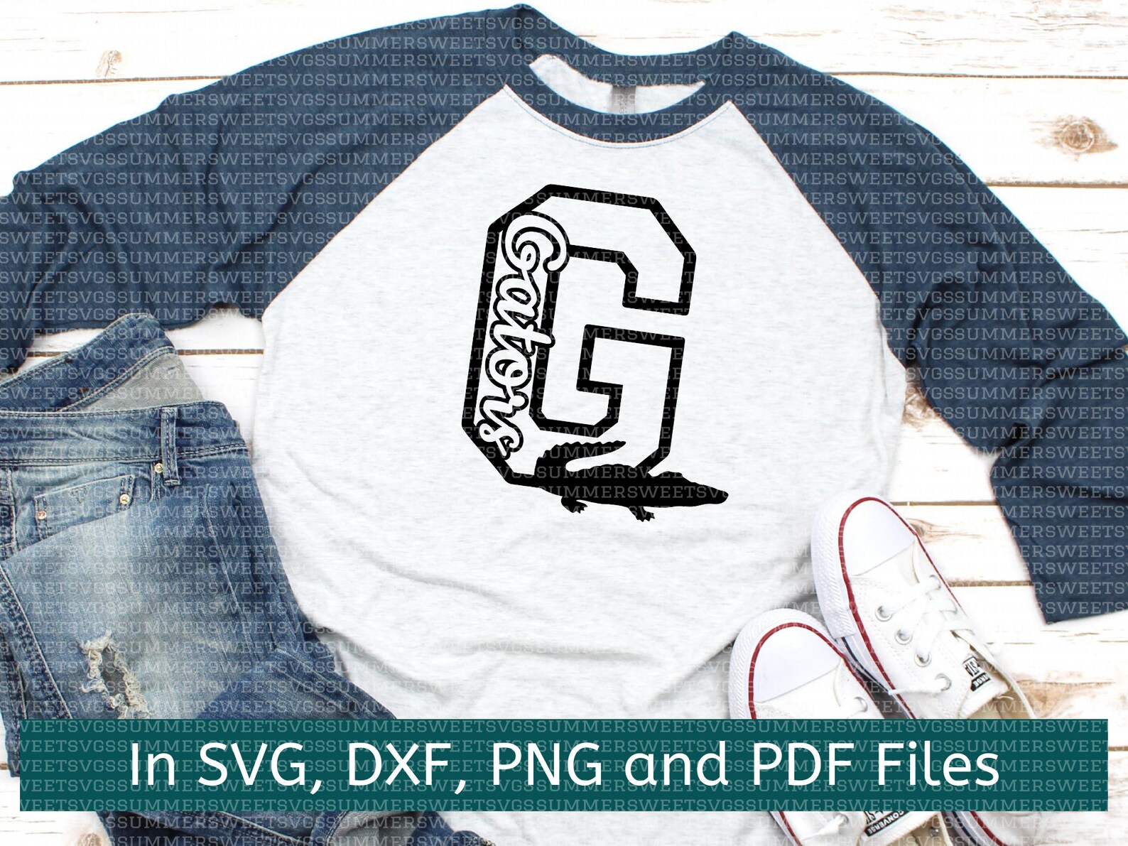 Gator Svg Dxf Png School Pride Letter G Design Gators Cricut - Etsy