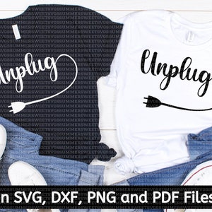 Unplug Svg Camping Svg Relaxation Cut File Svg Png Pdf - Etsy