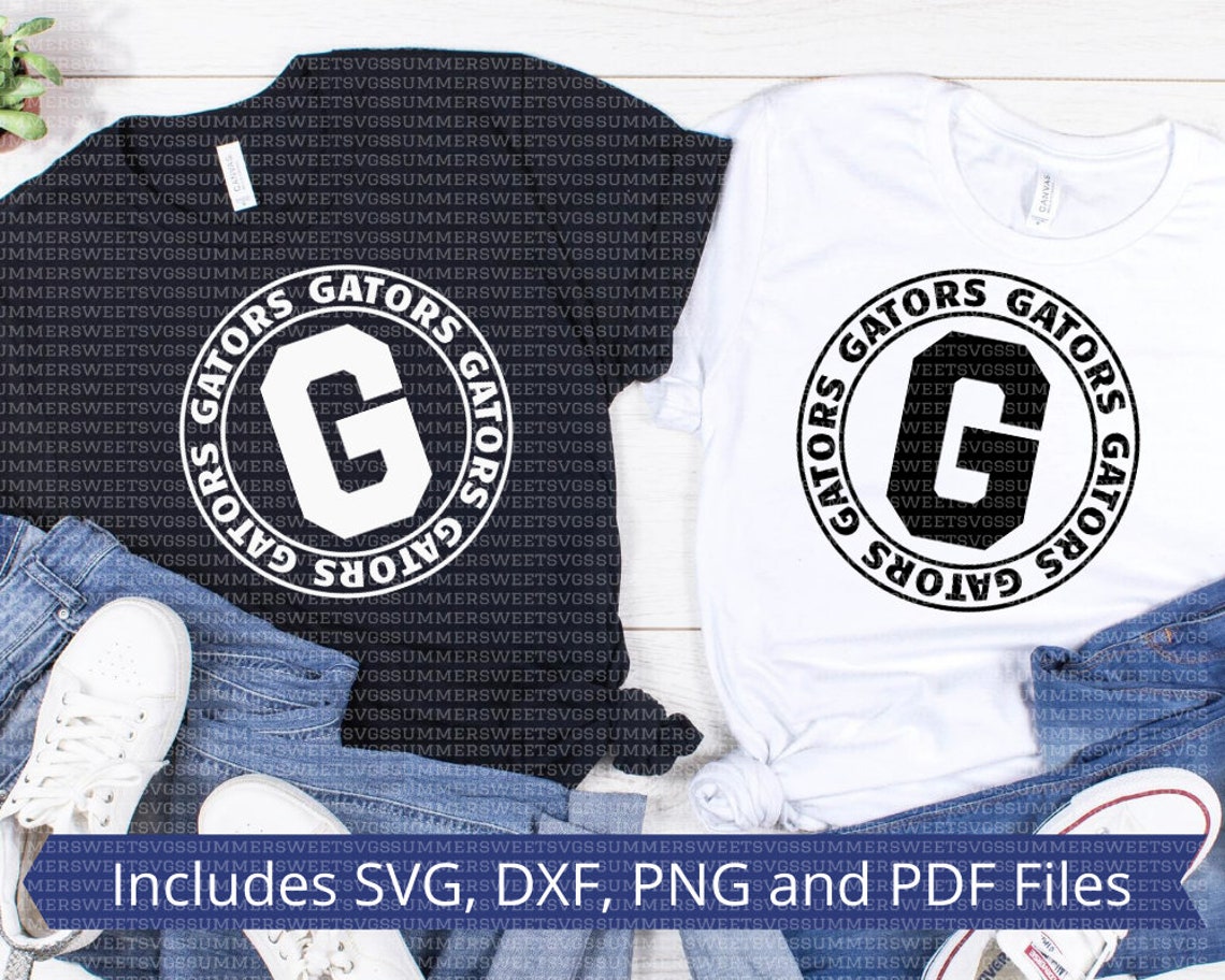 Gators Svg School Pride Printable Letter G Cheer Sublimation - Etsy