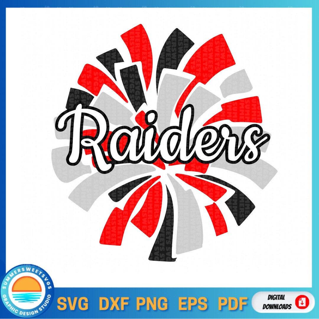 Raider Svg, Cheer Svg, Raider Cheerleading Svg, Raider Cheer Shirt Svg ...